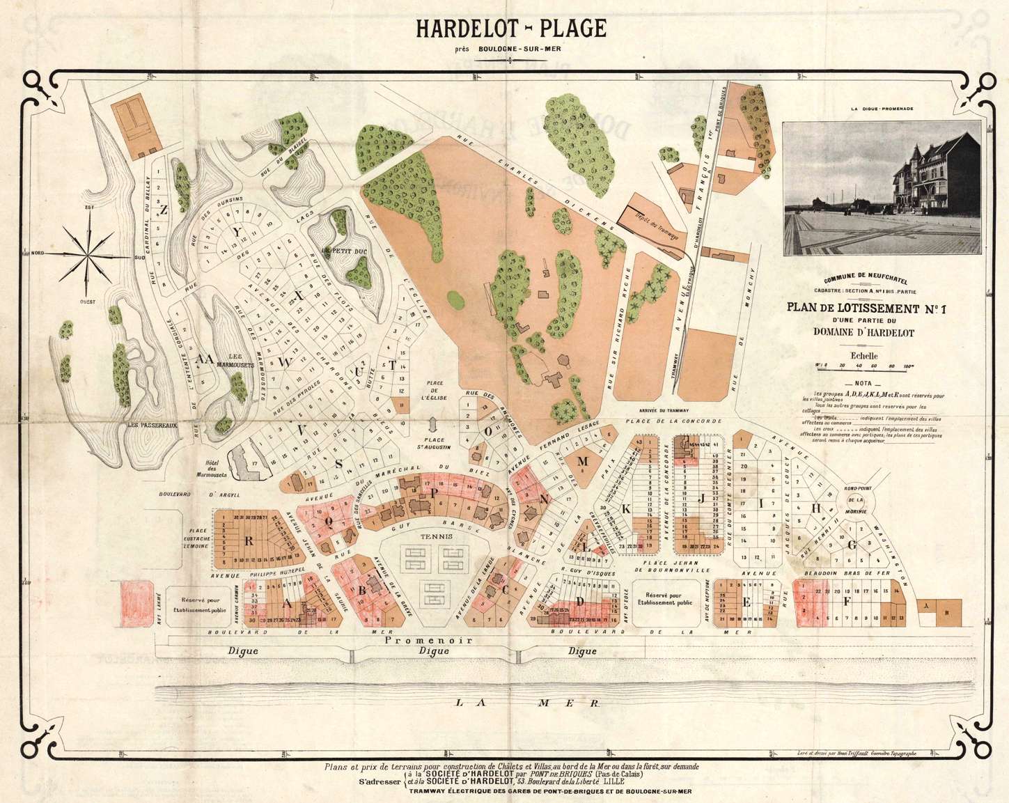 Hardelot, ville modèle récompensée - Neufchâtel-Hardelot - Lettre N ...