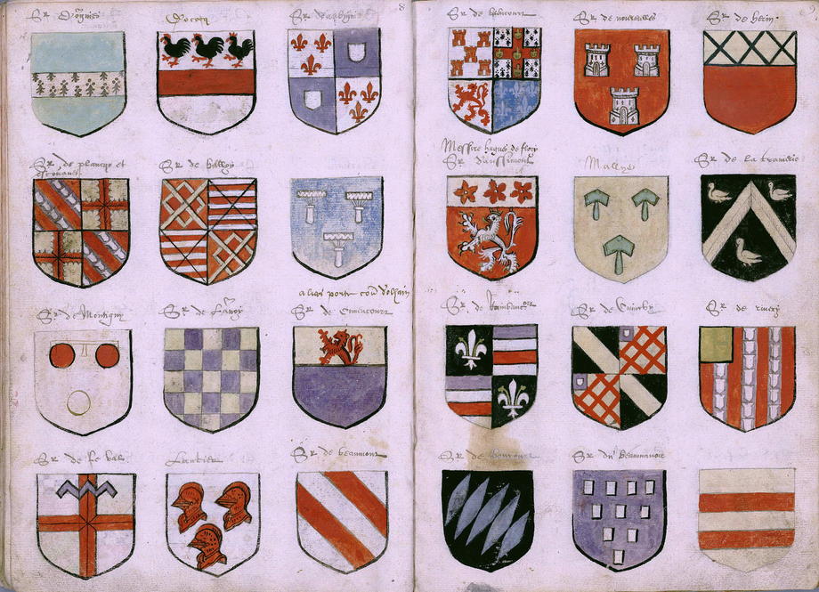 Armoiries Familles De France